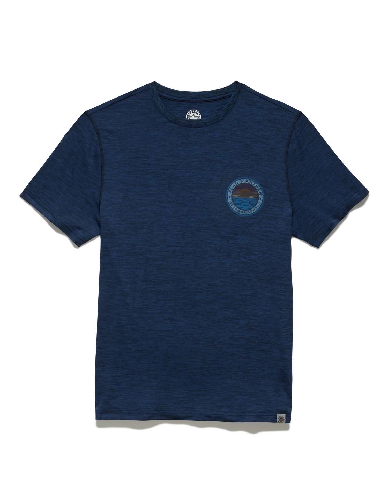 Flags & Anthem - Logo Heritage Sunset Upf Performance Graphic Tee – The ...